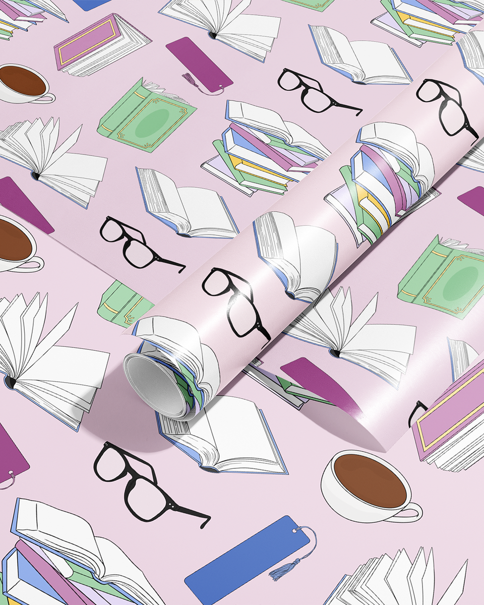 Bookish Wrapping Paper – Sammy Gorin LLC - Wholesale